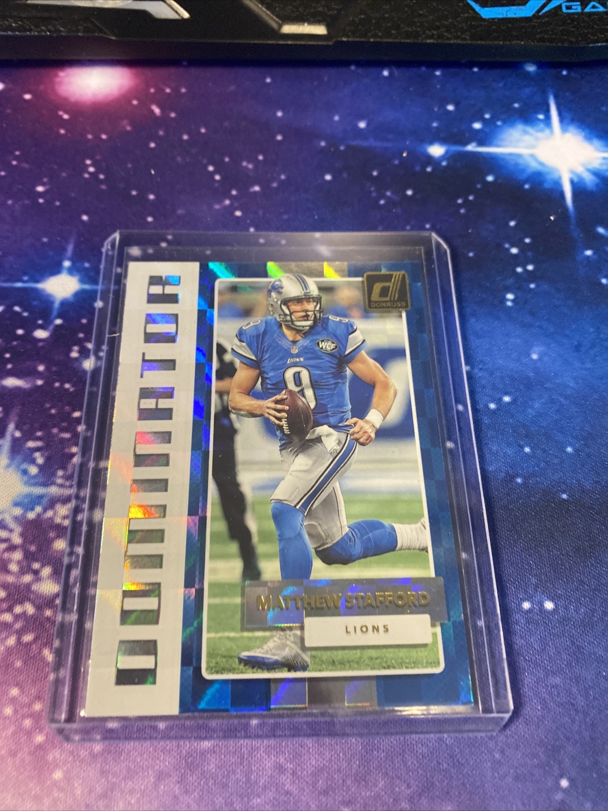MATTHEW STAFFORD DOMINATORS INSERT DETROIT LIONS 2017 PANINI DONRUSS | eBay
