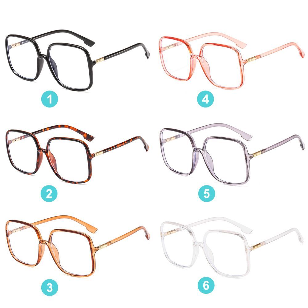 Spectacles Square Glasses Optical Glasses Eyeglasses Frame Blue Light ...