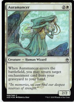 Auramancer *FOIL Common* Magic MtG x1 A25 Masters 25 | eBay