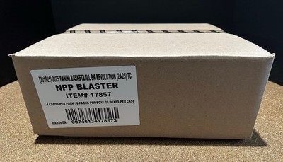 2024-25 PANINI REVOLUTION BASKETBALL FACTORY SEALED 20 BLASTER BOX CASE ...