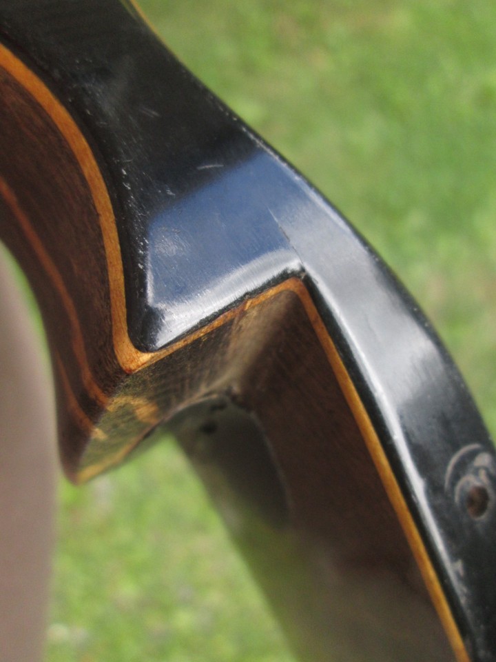 VTG BEAR BLACK PANTHER HUNTER RH RECURVE BOW 40/45# & | eBay