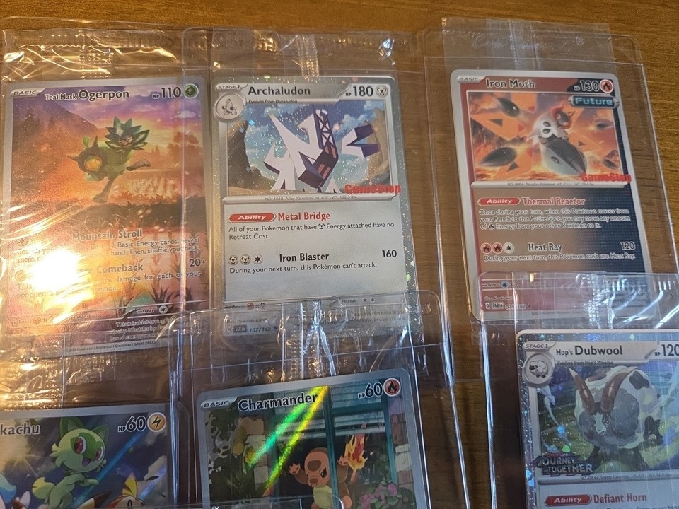 Pokemon Sealed Promo Lot w/ Charizard UPC 3 Promo Cards Sword and ...