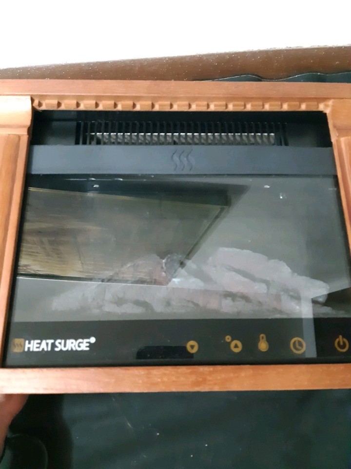 Intertek Heat Surge Moveable Heater Mini Fireplace | eBay