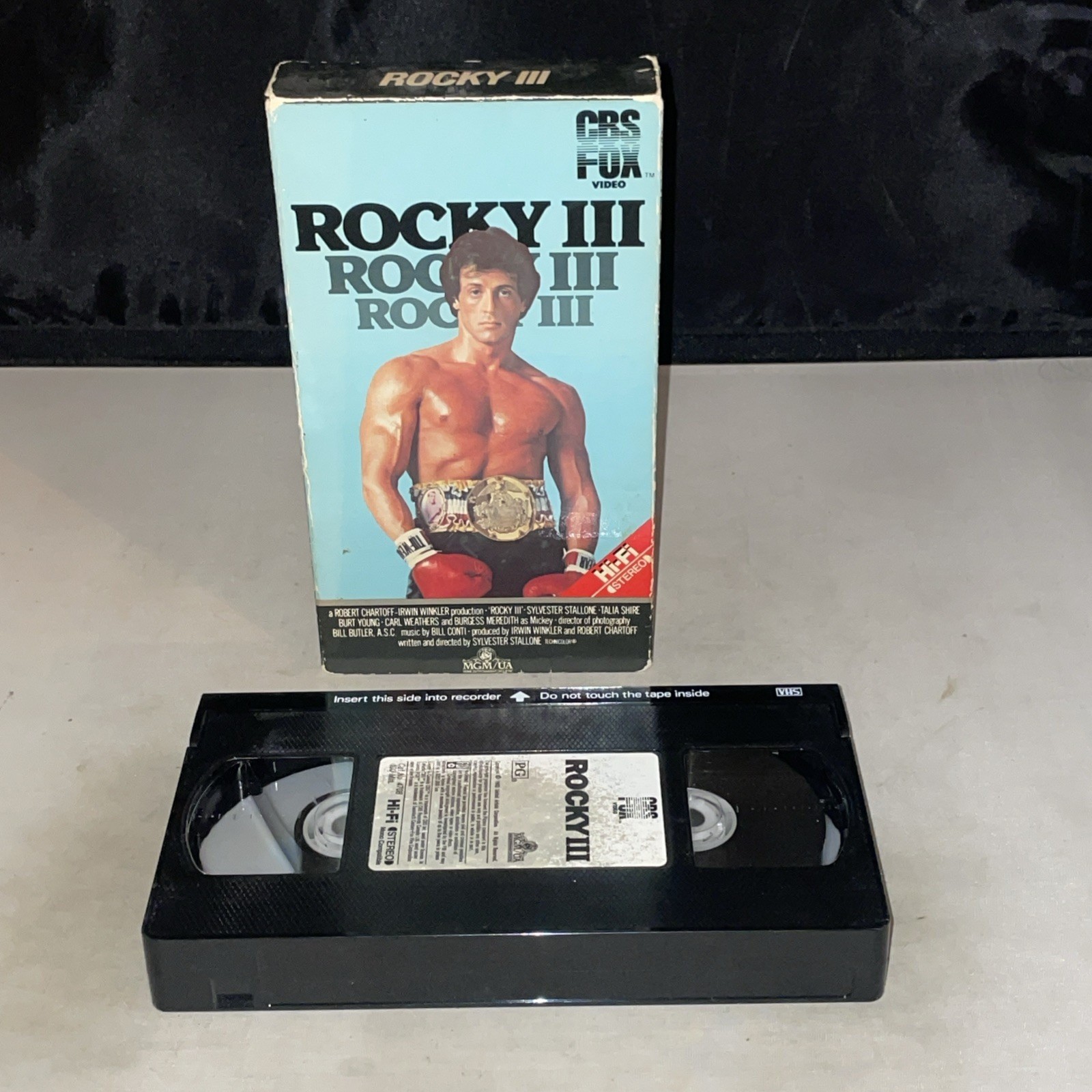 Rocky III 3 (VHS) CBS/Fox Video RED label **VG** | eBay