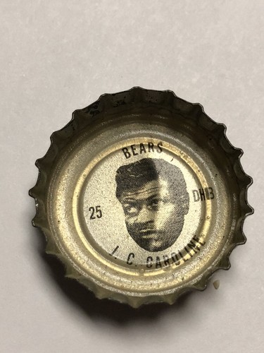 J.C. Caroline Chicago Bears 1964 Coke Cap #25 | eBay