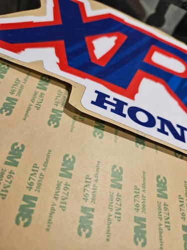 🏁 3M Graphics Tank decals stickers for Honda XR250R XR 250 XR250 1992 ...