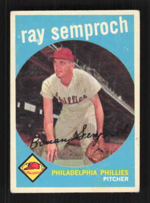 Ray Semproch 1959 Topps Philadelphia Phillies #197 | eBay
