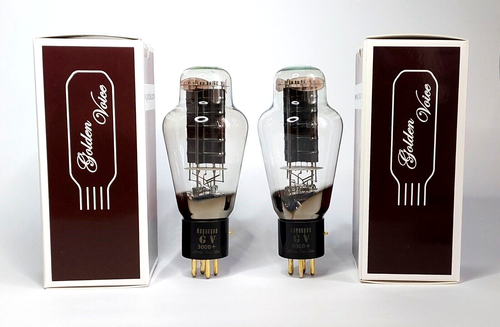 US Stock! 300B+ Plus version 300B MATCHED PAIR (2pcs) Golden Voice ...