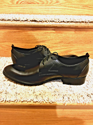 Woufo Men's Leather Dress/Business Shoes Lace Up Pointed Size 7.5 | eBay