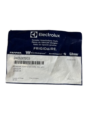New Genuine OEM Electrolux Frigidaire Refrigerator Temperature Sensor ...
