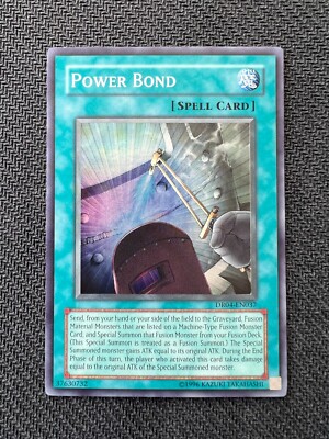 Yugioh Power Bond Unlimited Edition Super Rare DR04-EN037 VLP | eBay
