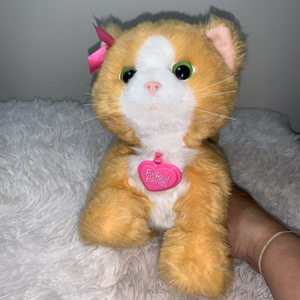 Furreal Friends Cat Daisy Hasbro Orange & White Interactive | eBay