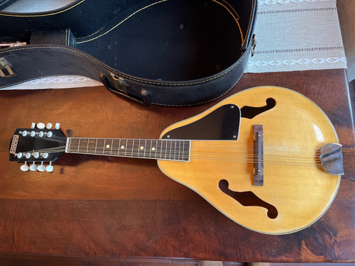 Vintage Hondo Style Natural Mandolin (BH) | eBay