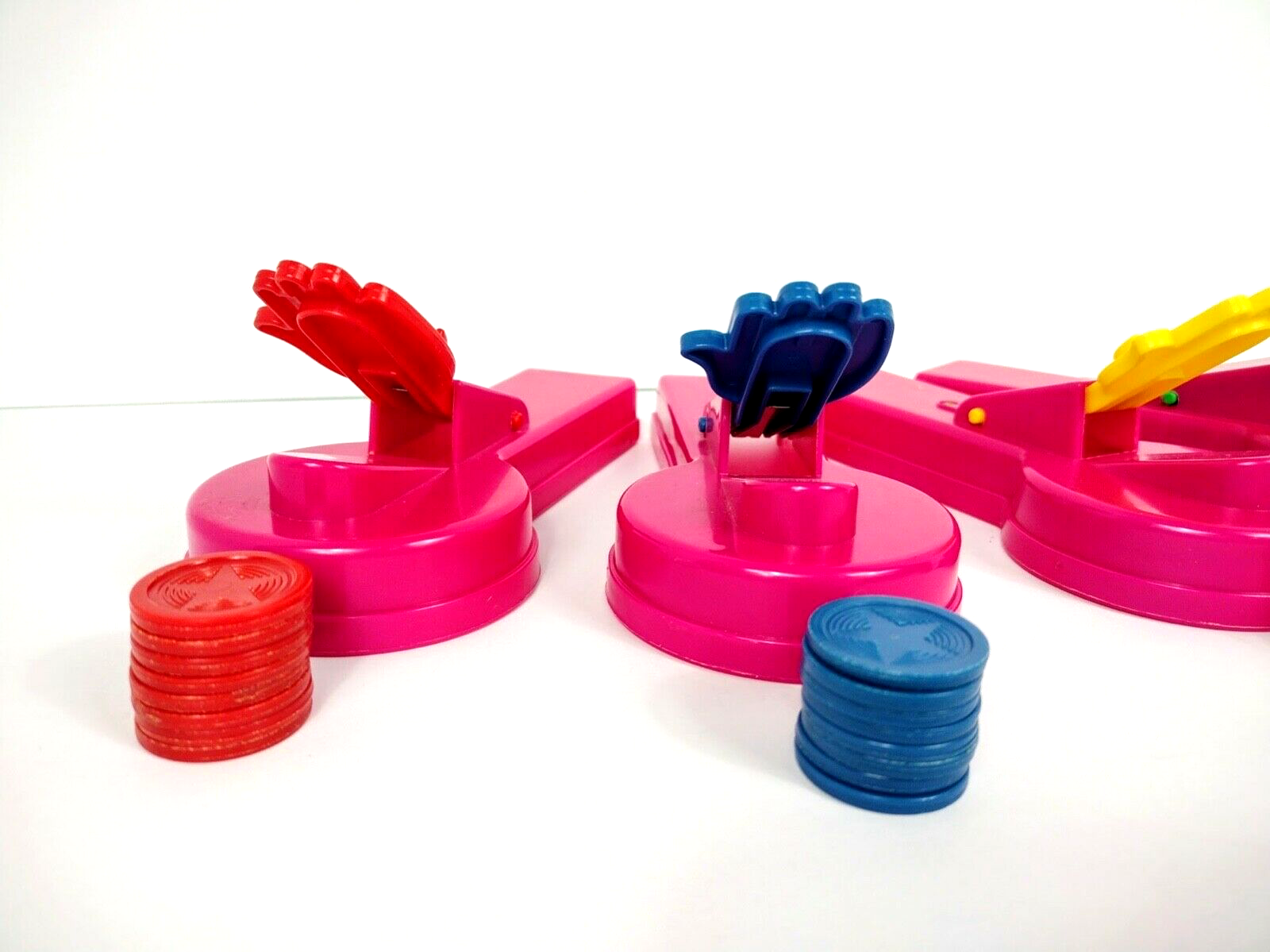 Vintage 1976 Tomy Mr. Mouth Board Game 31 Replacement Chips & 4 Flipper ...