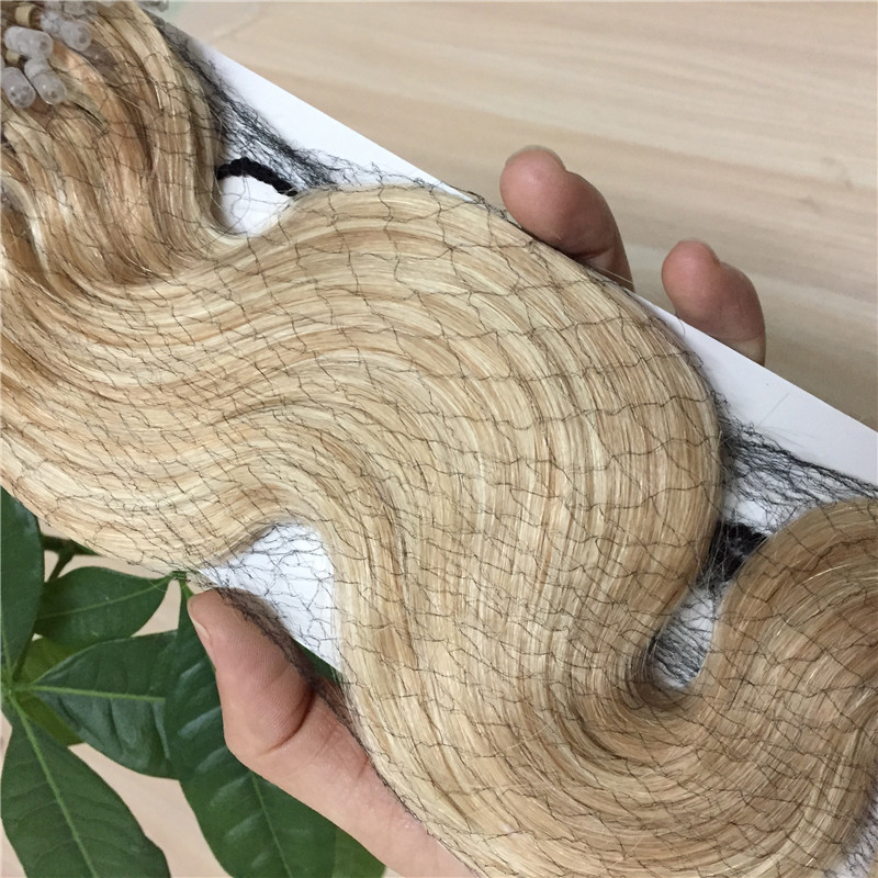 20Inch Ombre Body Wavy Loop Micro Rings Beads Remy Human Hair ...
