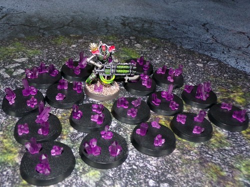 Base Crystals x60 - Transparent Purple Custom base bits for Sci-fi ...