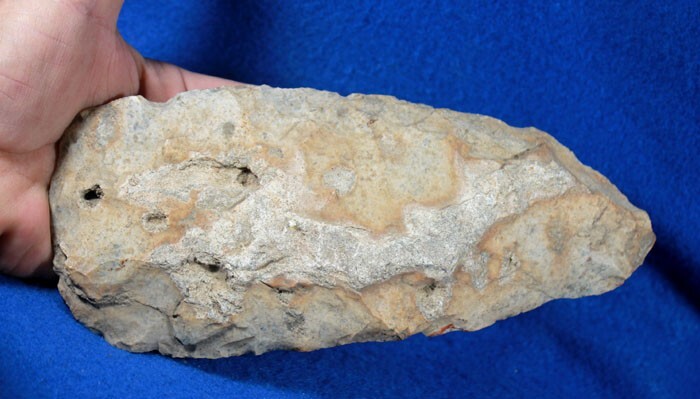 Huge Square Back Knife Authentic Prehistoric Arrowhead Artifact Native ...