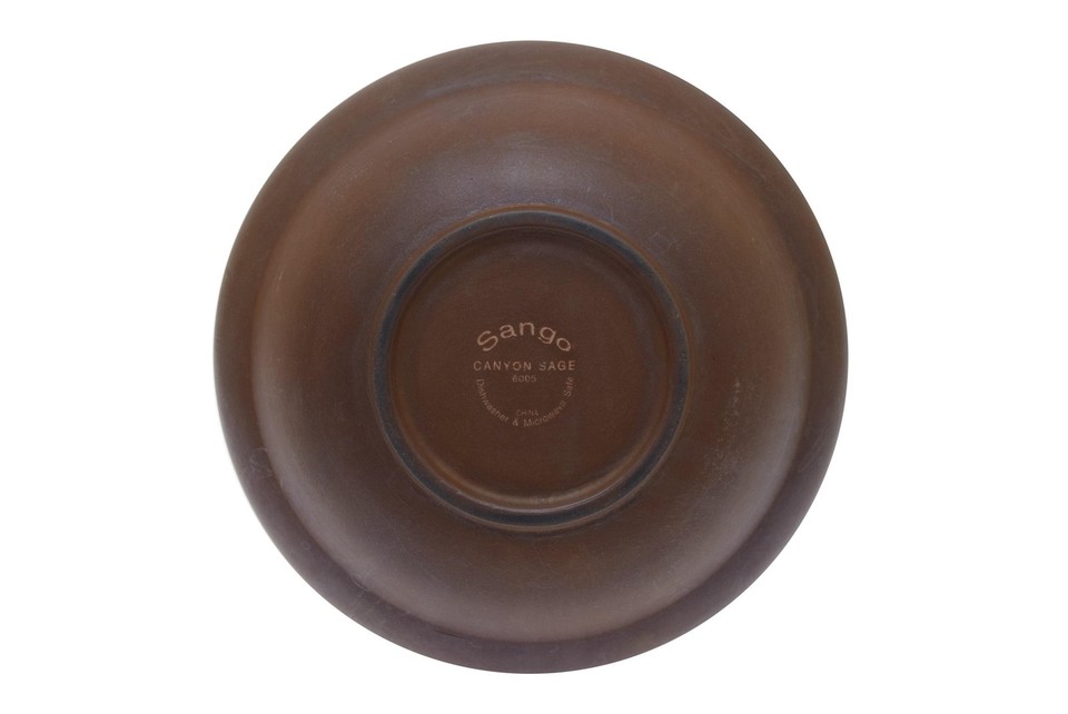 Sango Canyon Sage 6005 Brown Tan 8.75" Soup Bowl | eBay