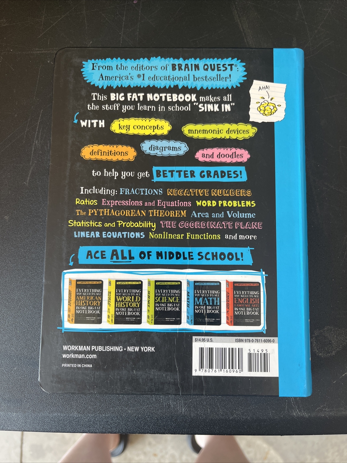 Big Fat Notebooks Ser.: Everything You Need to Ace Math in One Big Fat ...