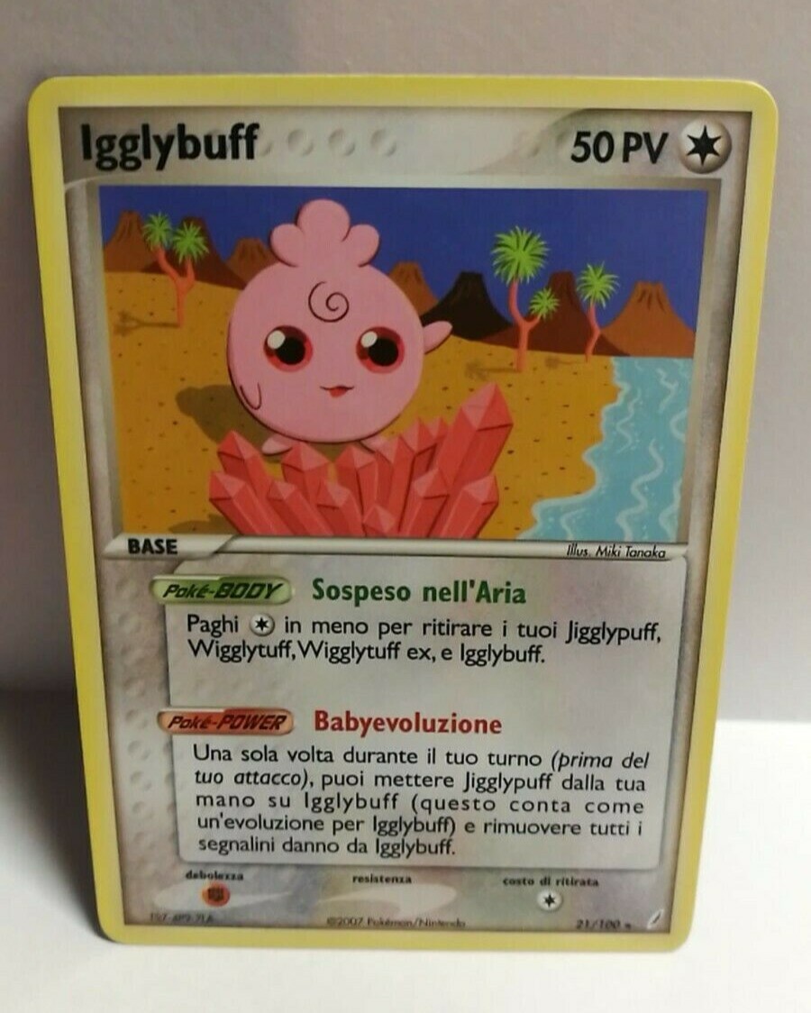 Igglybuff Pokemon Card