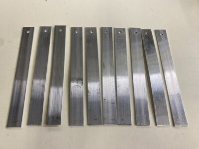 Aluminium Slate Repair Straps pack 10 150mm x 18mm x 1.2mm 6" roof ...