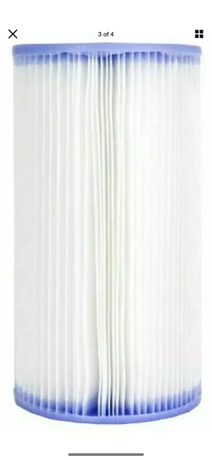 Genuine INTEX TYPE A OR C POOL FILTER CARTRIDGES # 29000E / # 59900E ...