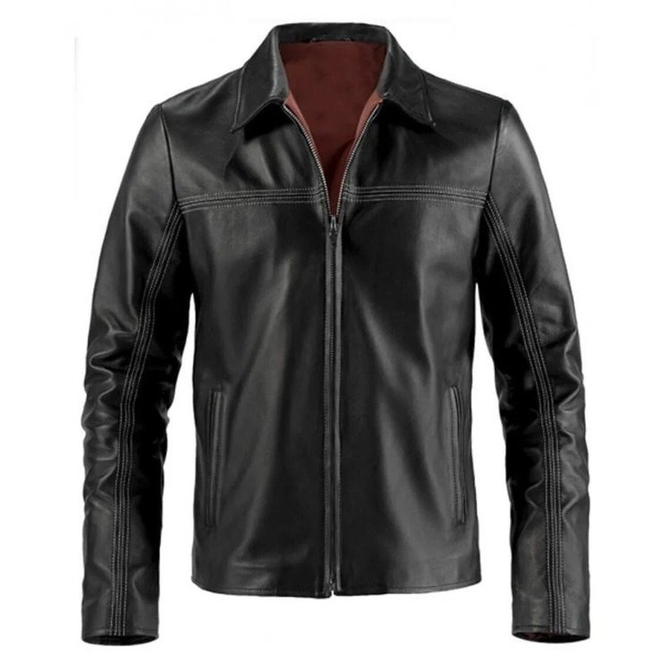 British thriller movie Layer Cake Premium Leather Jacket by TJS | eBay