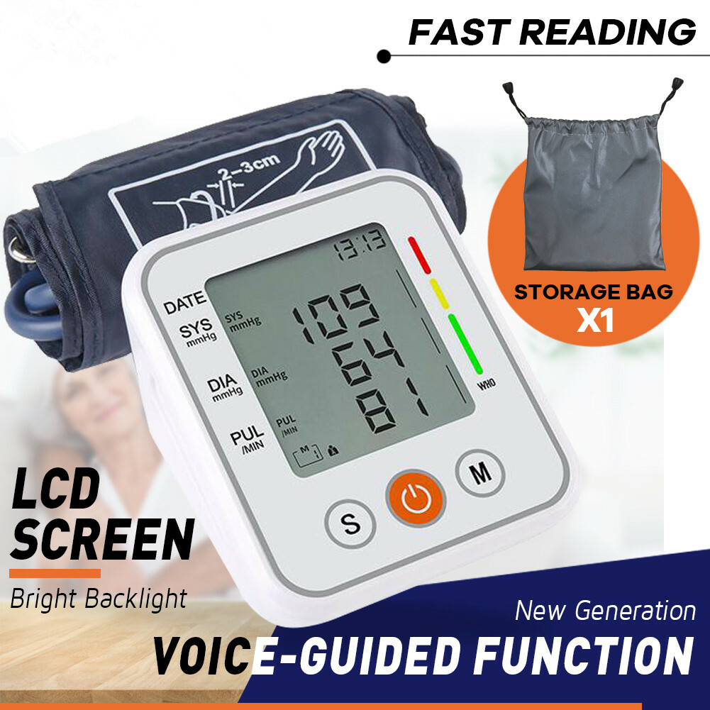 3 Series Upper Arm Blood Pressure Cuff Monitor ...