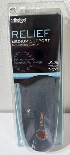 Orthaheel Relief Medium Support Mens 7.5-9 Women’s 8.5-10 Full Length ...