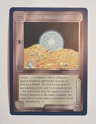 MIDDLE-EARTH CCG MECCG THE ARKENSTONE WIZARDS UNLIMITED METW TWUL RARE ...