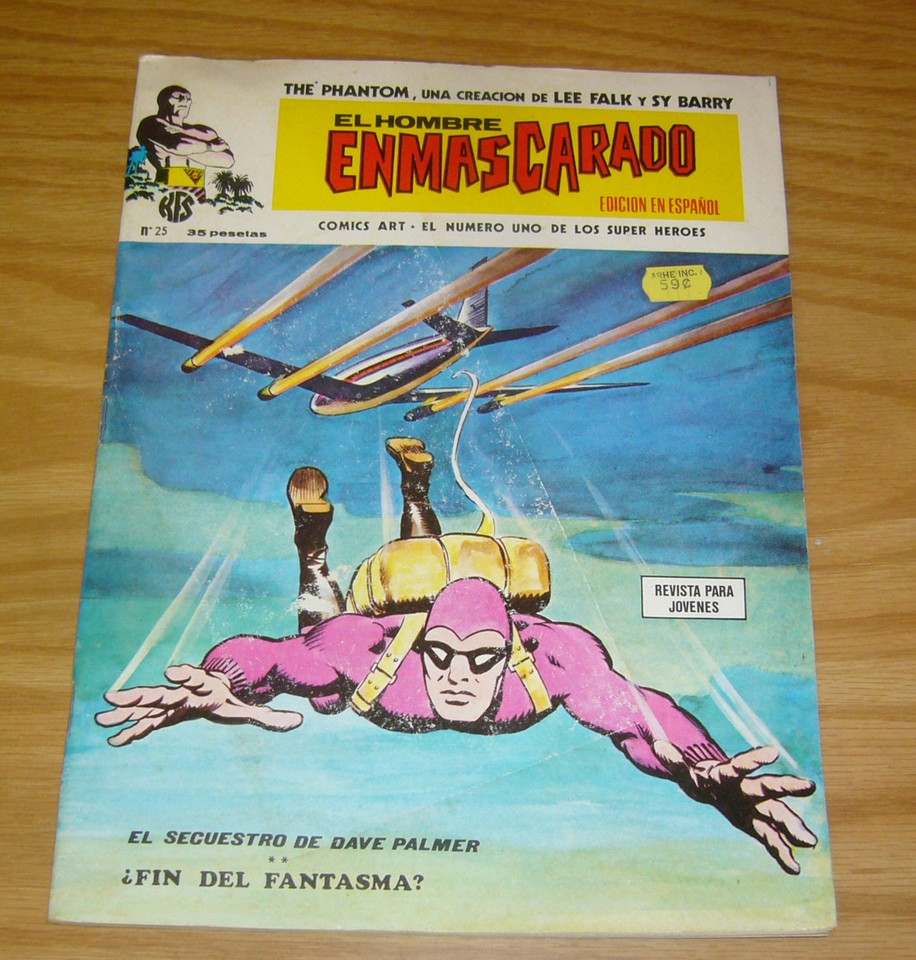 Hombre Enmascarado, el #25 FN; Ediciones Vertice | the Phantom - we ...