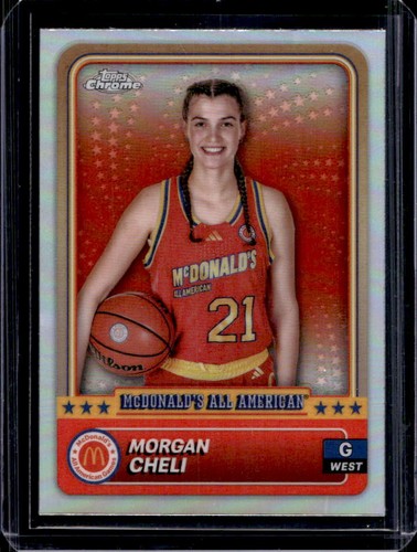 2024 Topps Chrome McDonald's Morgan Cheli Refractor #66 | eBay