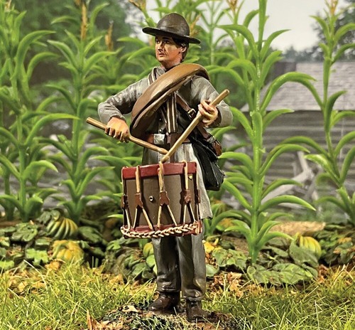 BRITAINS CIVIL WAR CONFEDERATE 31167 INFANTRY DRUMMER IN FROCK COAT | eBay