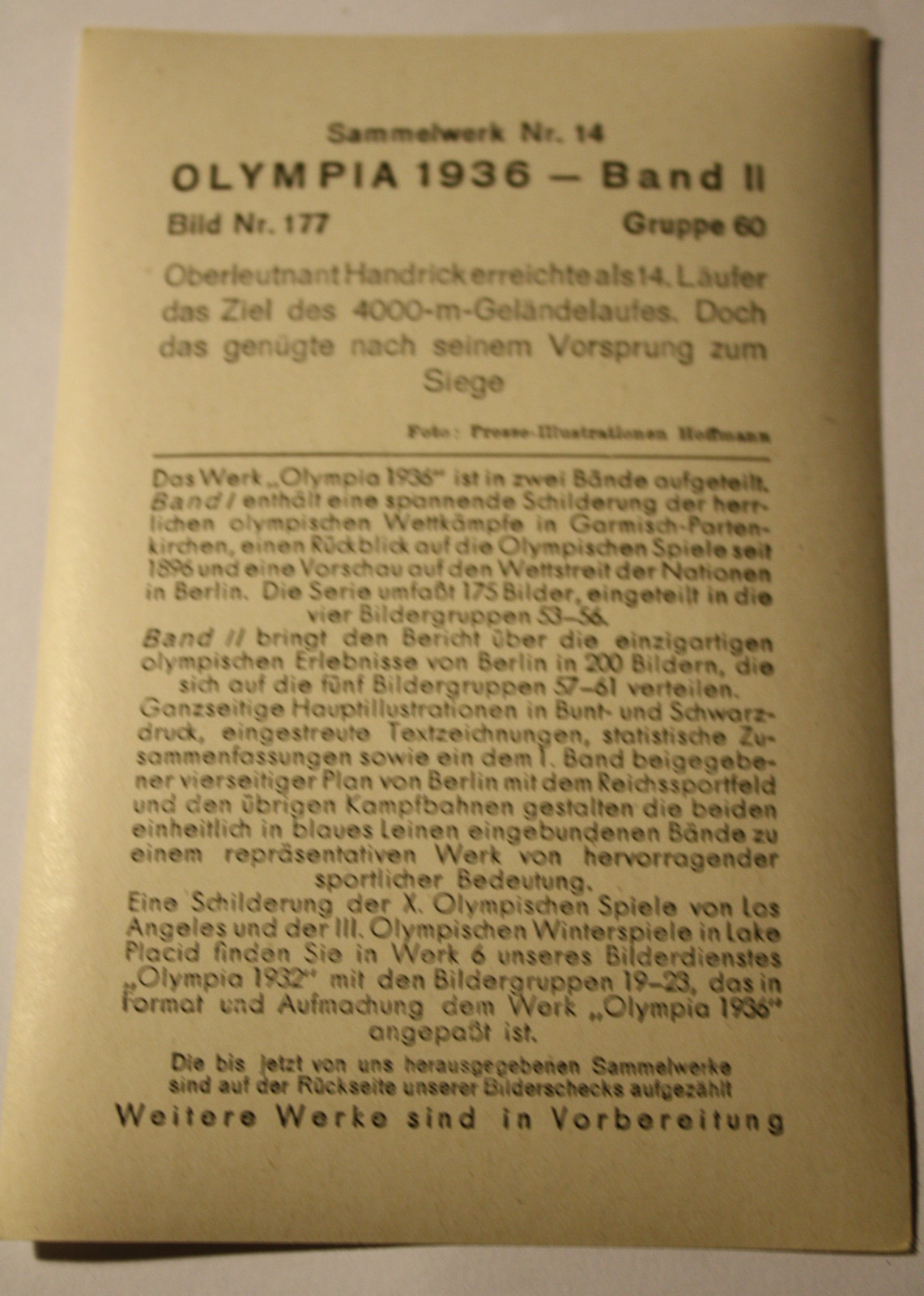 OLYMPIA 1936 Gotthard Handrick Germany Gold in modern pentathlon Bild ...