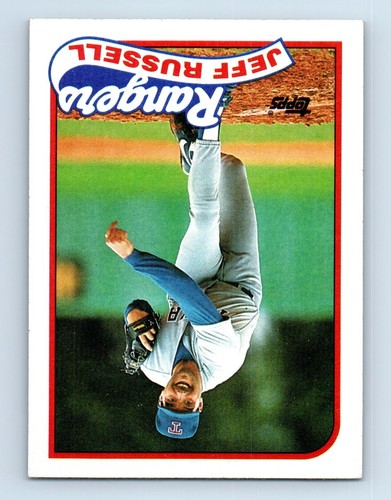1989 Topps Jeff Russell Texas Rangers #565 | eBay