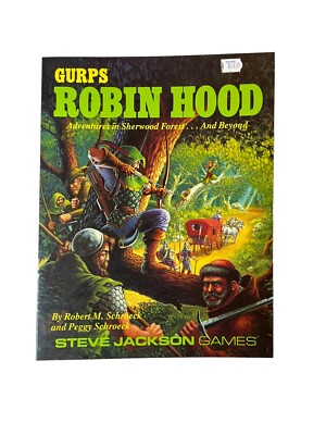 GURPS Robin Hood RPG Steve Jackson Games SJG History Role Playing Game ...