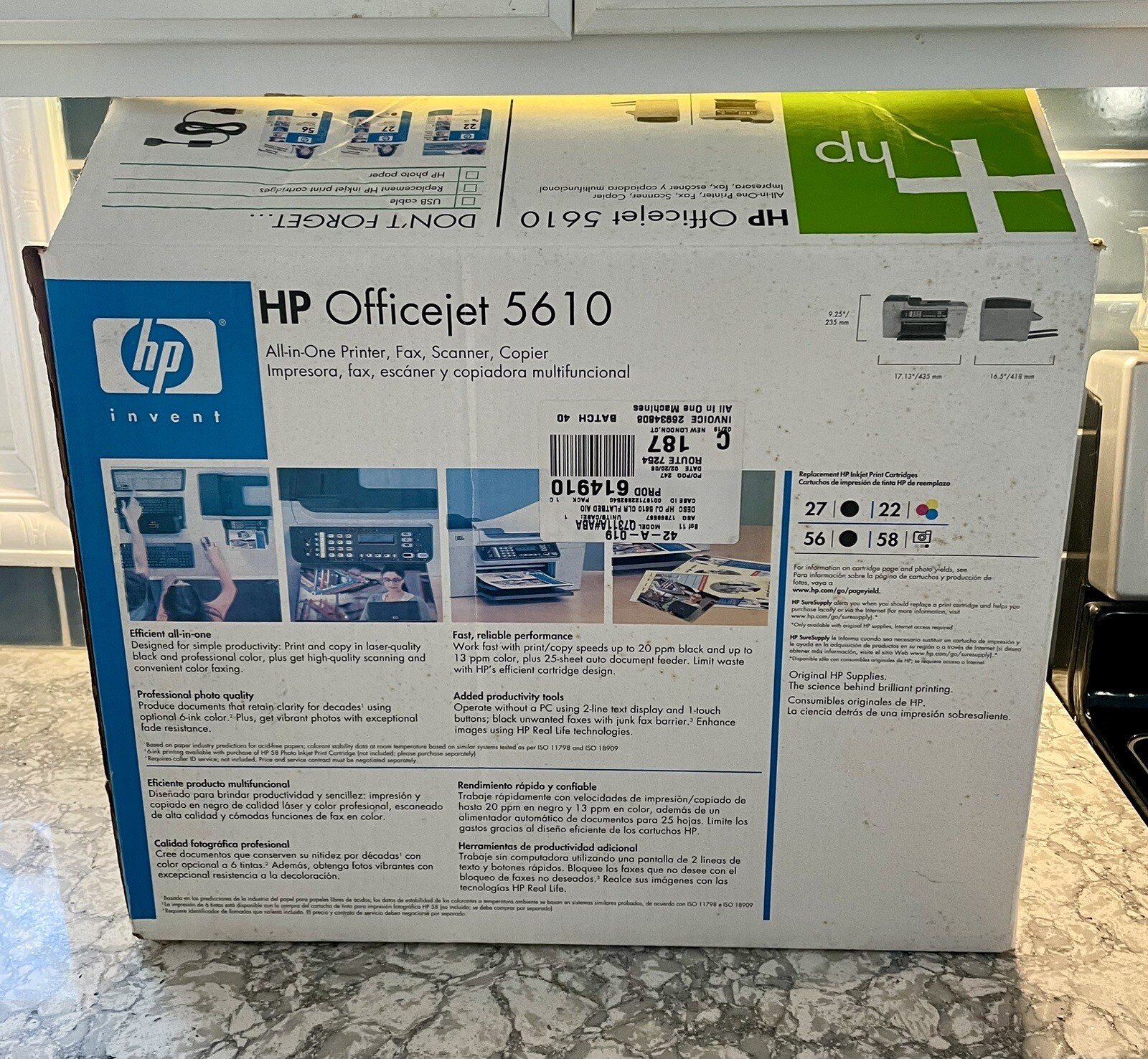 HP Officejet 5610 All In One Printer - Vintage In Box | eBay
