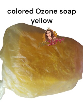 colored ozone treatment soap yellow 1pcs | eBay