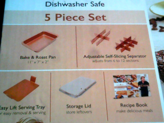 NIB Copper Chef Bake & Crisp Pan Roast Bake Crisp Slice Non-Stick 11" X ...
