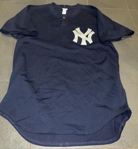 NEW YORK YANKEES #18 Authentic Jersey MESH BP Wilson sz 48 | eBay