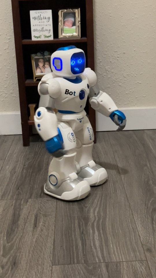 RUKO CARLE 1088 Smart Robots Programmable Interactive RC Robot Voice ...