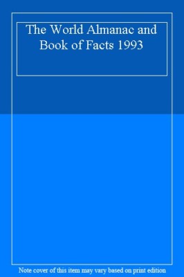 The World Almanac and Book of Facts 1993 | eBay