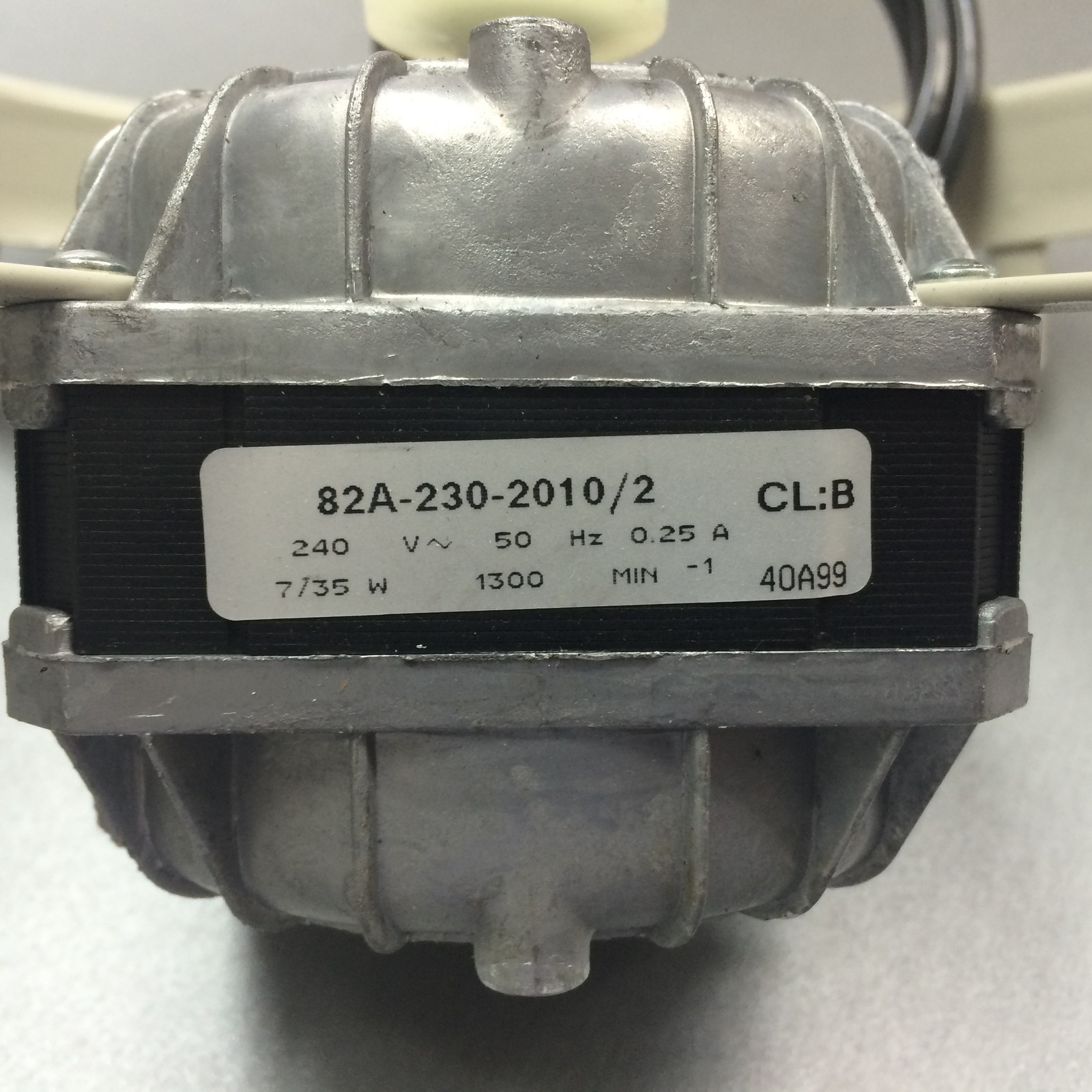 NEW 230MM RING MOUNT FAN MOTOR ASSEMBLY, 240V, SHADED POLE 7W FAN MOTOR ...