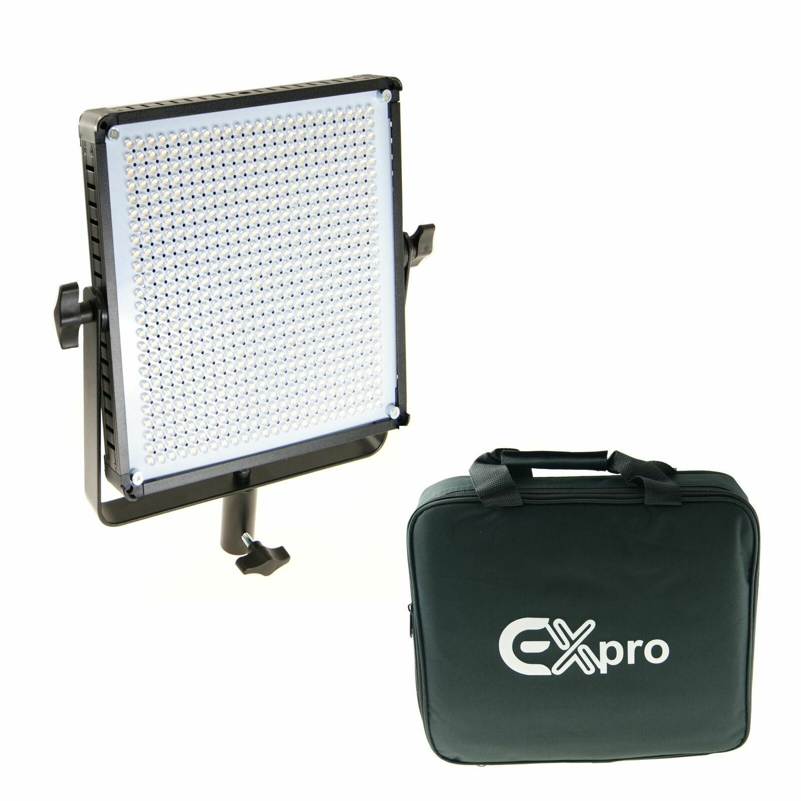 ExPro Dimmable LED Pro Video Photography Studio Panel Light 3200-6000K ...
