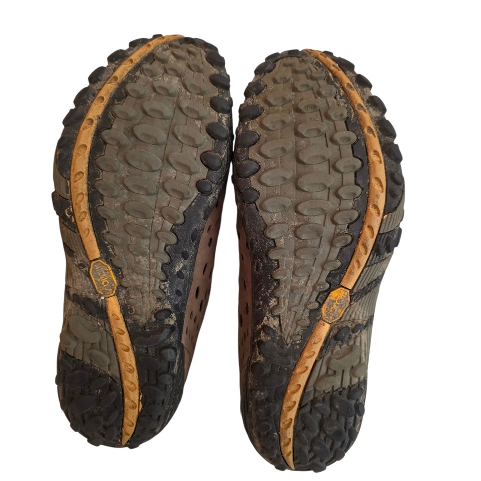 Merrell Intercept Hiking Shoes 10 Mocha Brown J87577 Vibram Outdoor ...