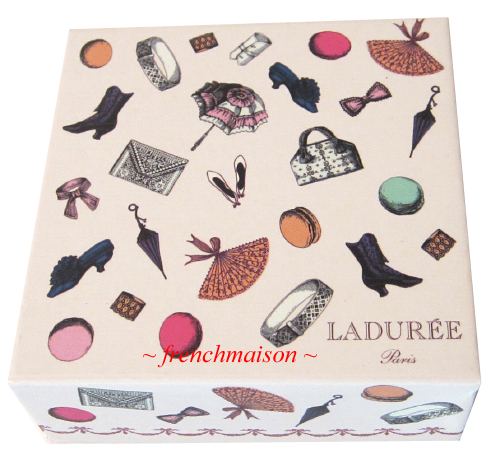 LADUREE Charms French Fashion Handbag Hat Shoe FEVE Gift Box BOUGHT in ...