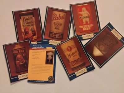 BEER CAN🍺 trading cards singles USED Heritage pack fresh (you pick ...