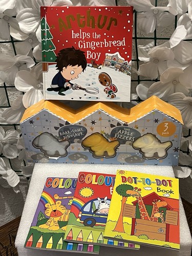 ARTHUR HELPS THE GINGERBREAD BOY Christmas Book -Bath Fizz and Free ...