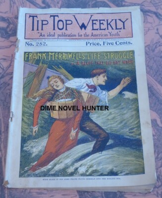 TIP TOP WEEKLY #252 STREET & SMITH 1901 DIME NOVEL FRANK MERRIWELL | eBay