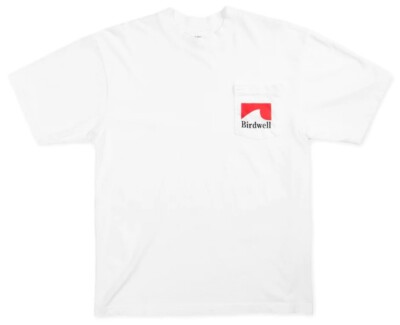 Birdwell Beach Britches Grit T-Shirt White Tee with Pocket Logo - NWT ...